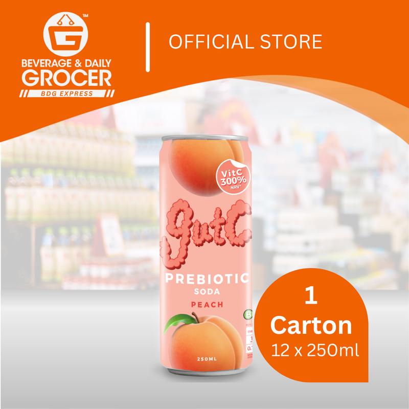 TTT GUTC - Peach 12x250ml - TikTok Shop Malaysia