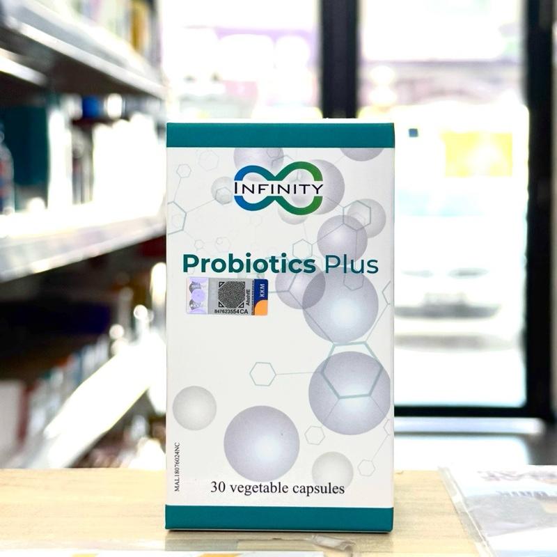 [ORIGINAL] Infinity Probiotics Plus (30 Veg Caps) Halal / Gastrik ...