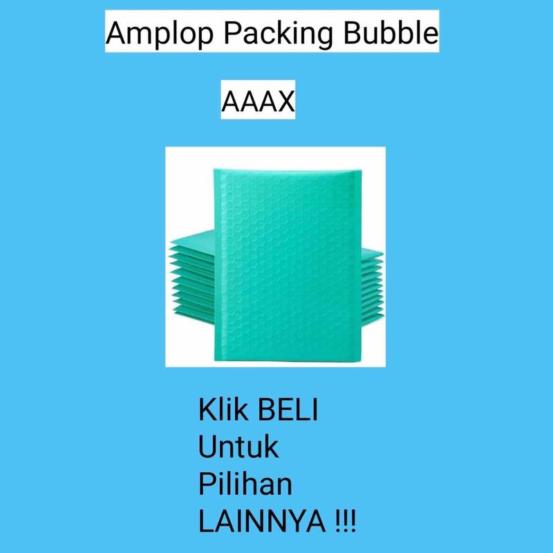 KERTAS KADO BIRU BYU AAAX PEMBUNGKUS WATERPROOF BUBBLE WARP - Shop | Tokopedia