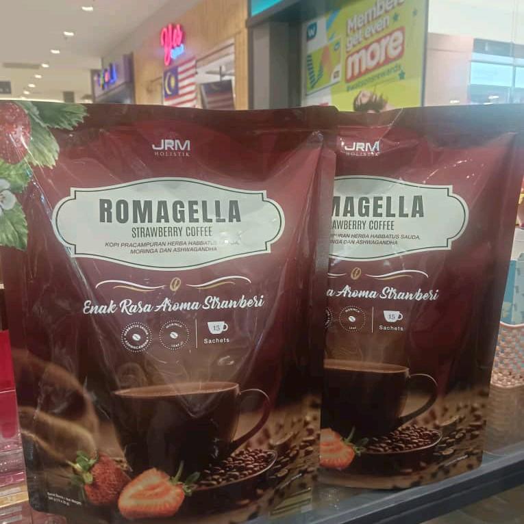 romagela strawberi coffee jrm - TikTok Shop Malaysia