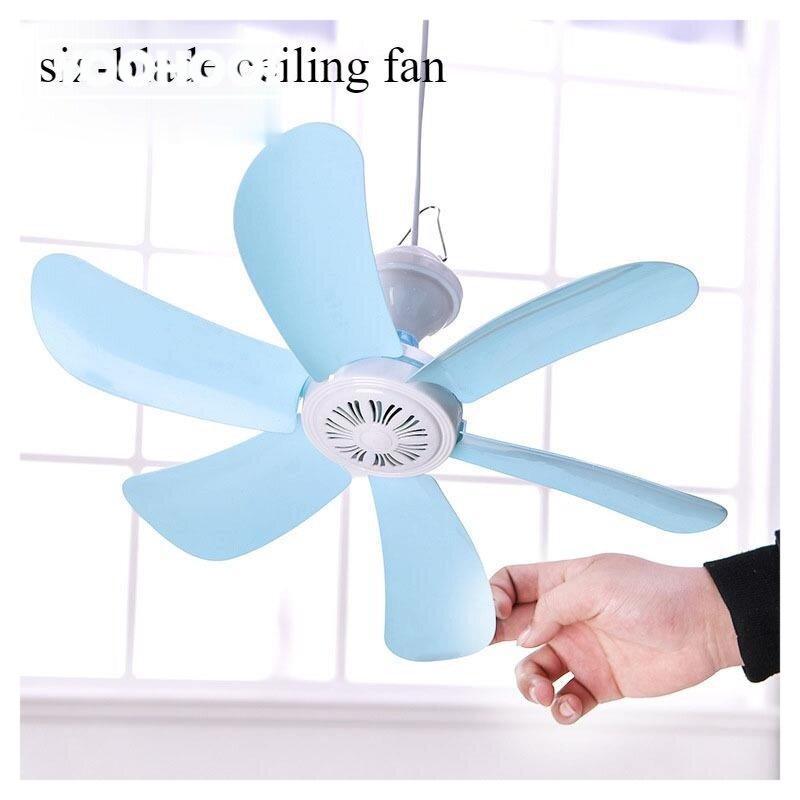 [Yoohoo] Mini ceiling fan small mosquito net fan 6 Blade student ...