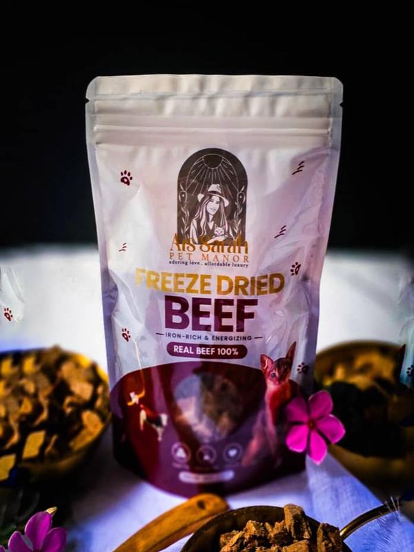ASPM Freeze Dried Beef Cubes, 100gm, For Cats & Dogs - TikTok Shop ...