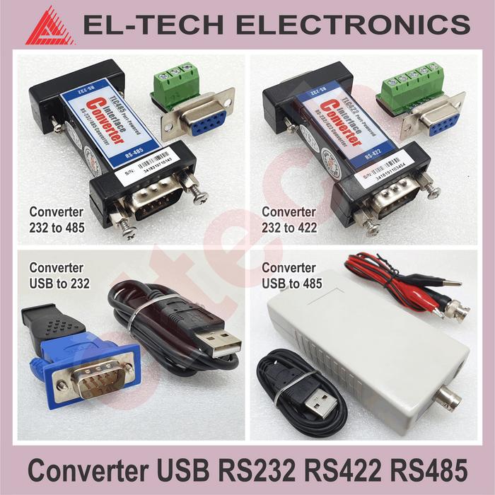 Jual Converter USB to RS232 RS422 RS485 Konverter Konversi RS 232 422 ...