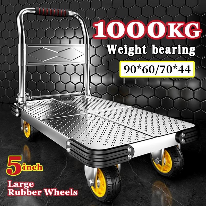 【Ready stock】Trolley with Wheel Heavy Duty Troli Letak Baran - TikTok ...