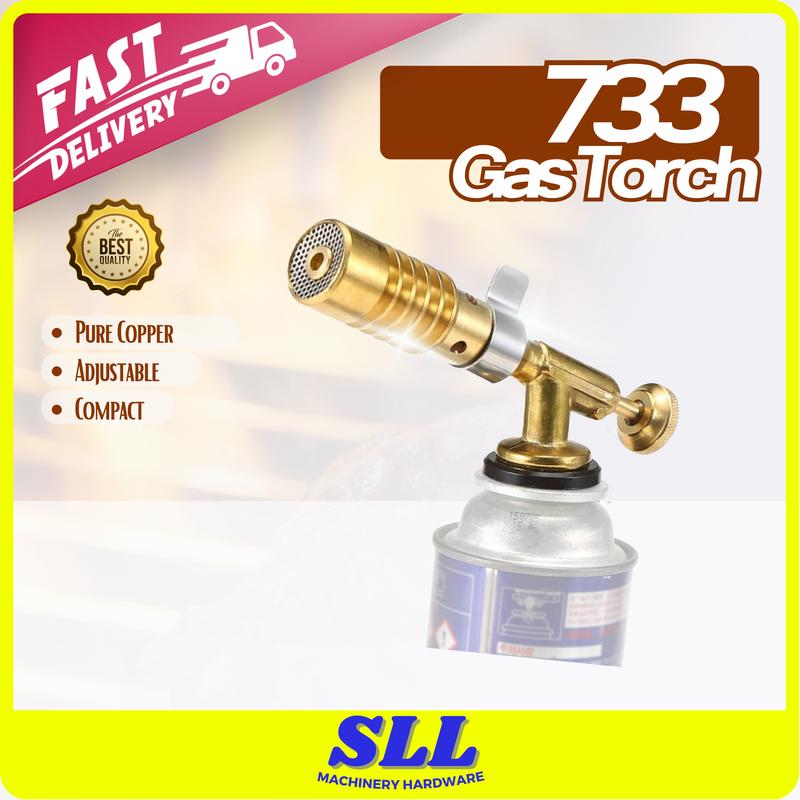Adjustable Power Torch 733 Copper Gas Burner For BBQ Welding - TikTok ...
