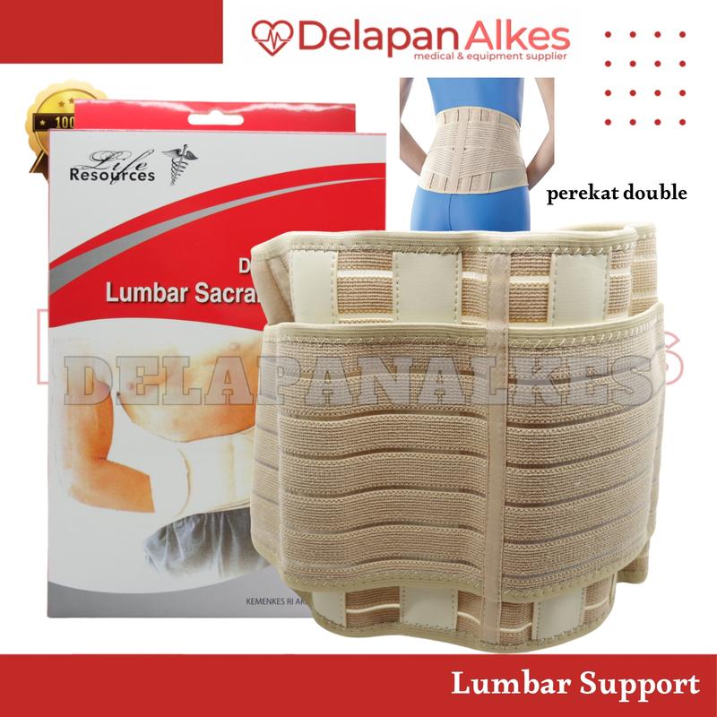 Life Resources Lumbar Sacral Supporter / Back Support Korset Tulang ...