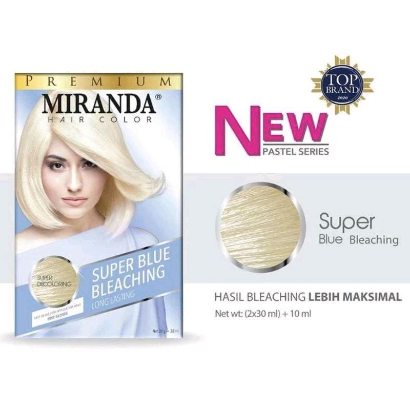 Miranda pastel series super blu bleaching Hair Color - TikTok Shop Malaysia
