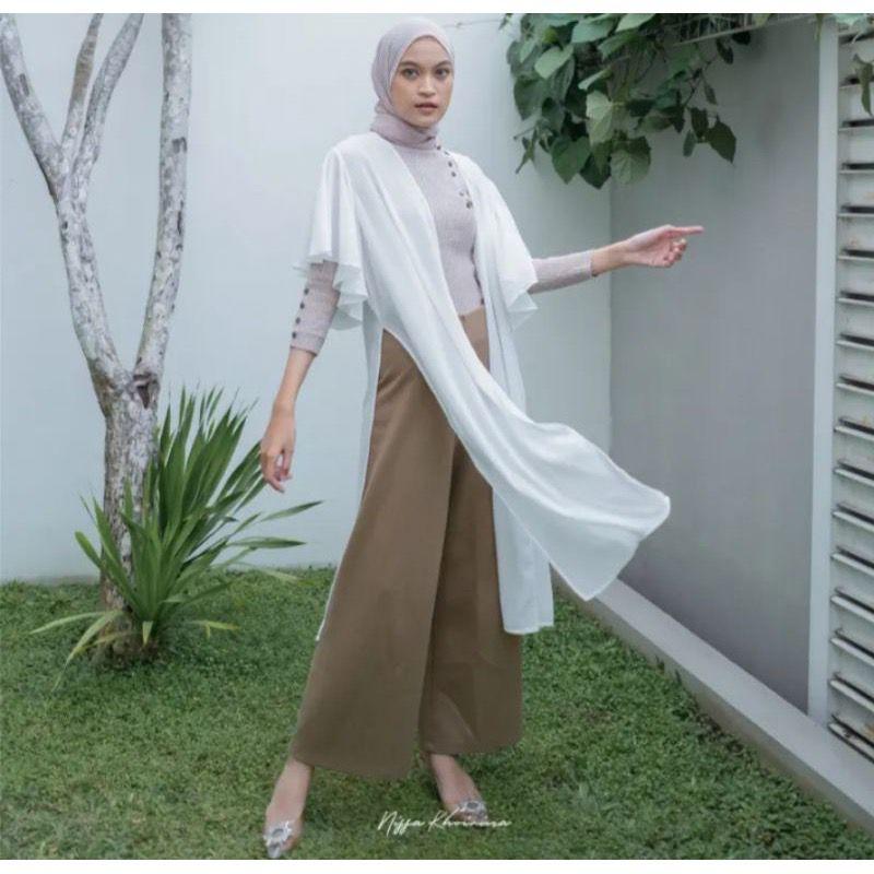 HUN Nara Outer/ Outer Polos/ Outer Ceruty/ Tunik/ Cardigan Ceruty ...