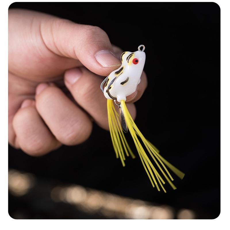 【Quality】3cm/4g New Style Thunder Frog Double Whisker+Sequined - TikTok Shop Philippines