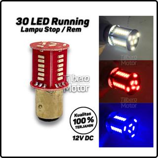 Lampu Rem Running Kedip LED Stop Lamp Belakang 30 Mata Motor - Shop ...