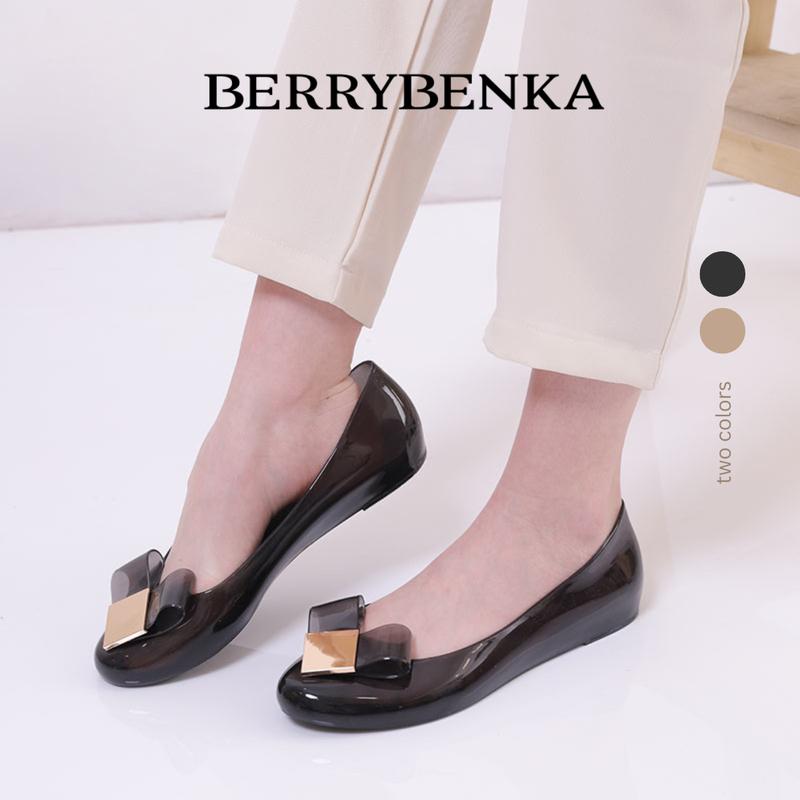 Berrybenka - Flatshoes Sepatu Jelly Wanita Sofia Maylesha Jelly Flat ...
