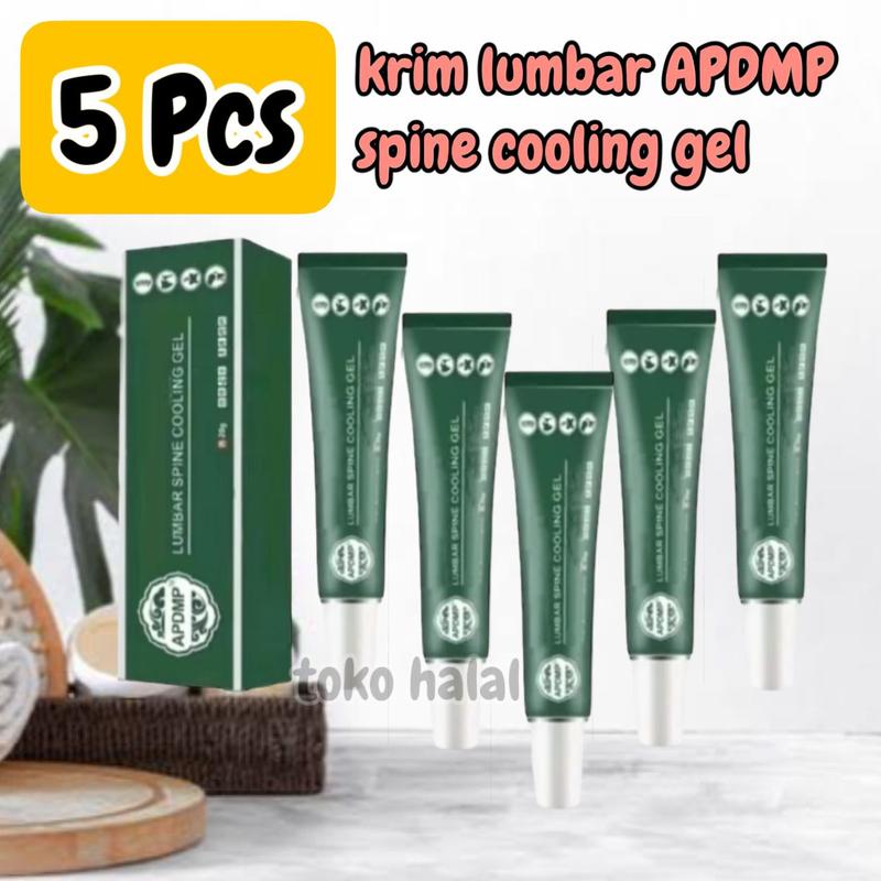 5 Pcs krim Lumbar APDMP Spine Cooling Gel 20 gr - Shop | Tokopedia