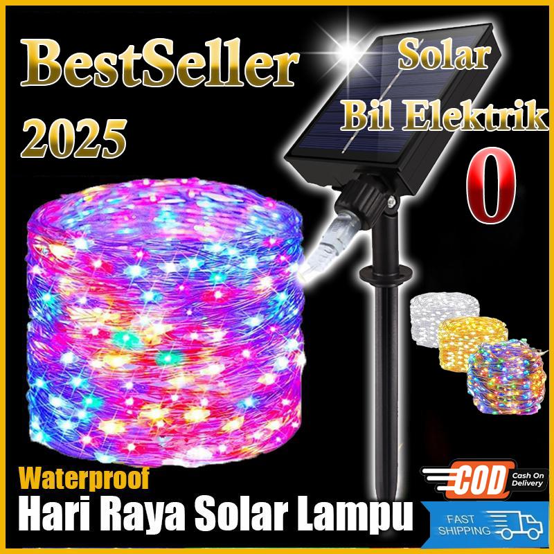 [COD] Lampu Tali Peri LED, Lampu Suria, Tersedia dalam 32M / - TikTok ...