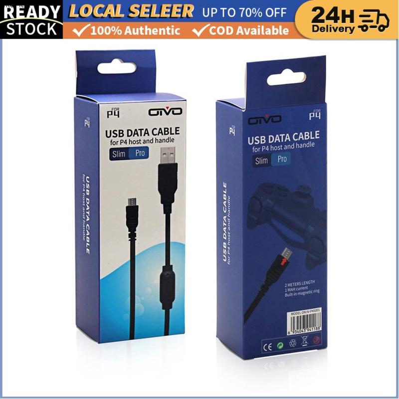 2 Meters PS4 Charging Cable Rechargeble Cable PS4 SLIM PS4 PRO - TikTok ...