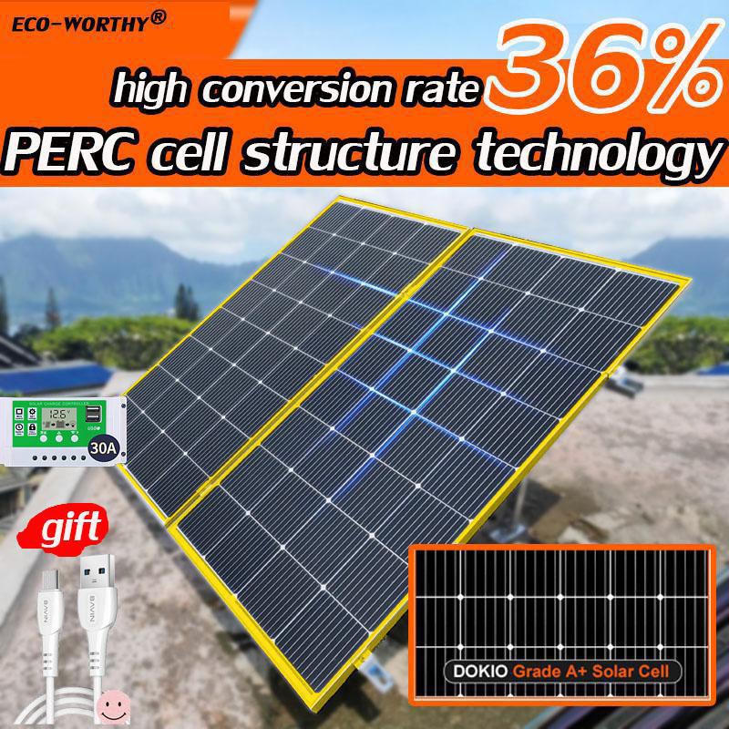 high conversion rate 36% Ti amo Solar Panel PERC cell structure ...
