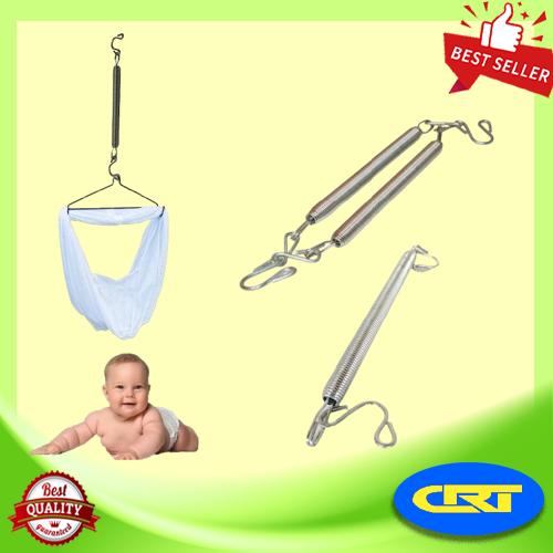 Spring Buaian Bayi Ayunan Bayi Twin Hanging Hammock Spring 60lbs ...