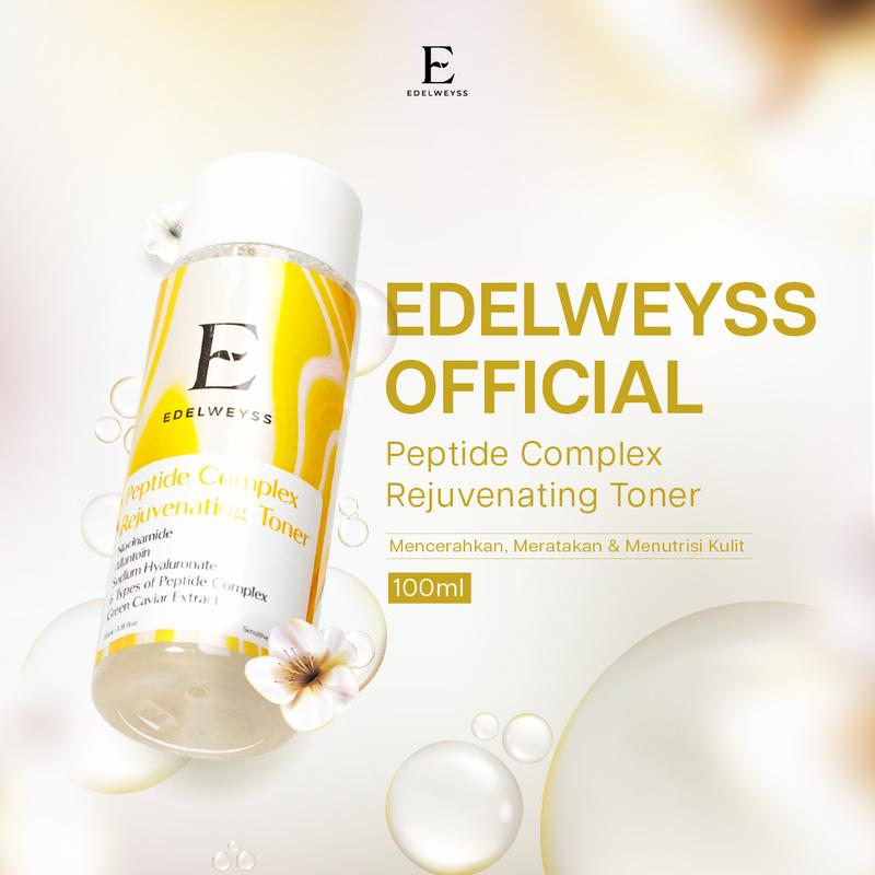 EDELWEYSS Peptide Complex Rejuvenating Toner 100ml - Shop | Tokopedia