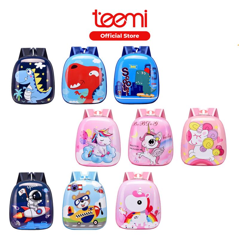 TEEMI 29cm Kids Hardcase Egg Shell School Bag Kindergarten 3 - TikTok ...