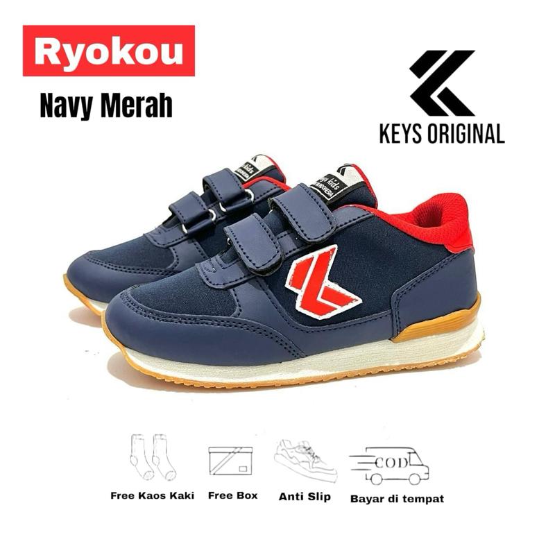KEYS RYOKOU - Sepatu Anak Laki Laki Perempuan Sekolah Olahraga Trendy ...