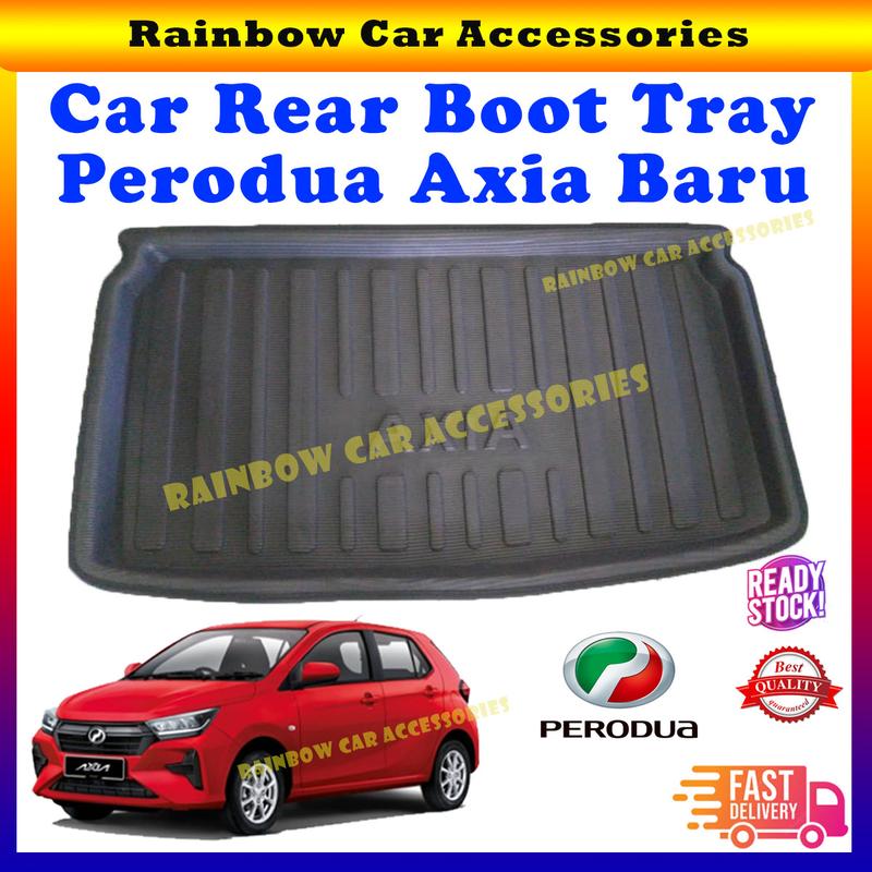 Perodua Axia Baru 2023-2025 High Quality Custom Fit Car Rear - TikTok ...