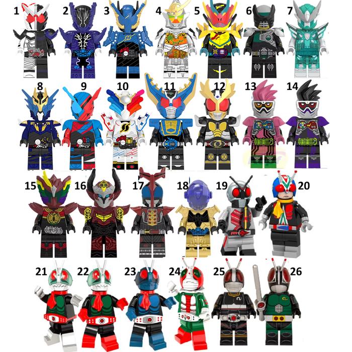 Jual Kamen Rider Black RX Kotaro First 2 V3 X Sakurajima First 2 V3 X ...