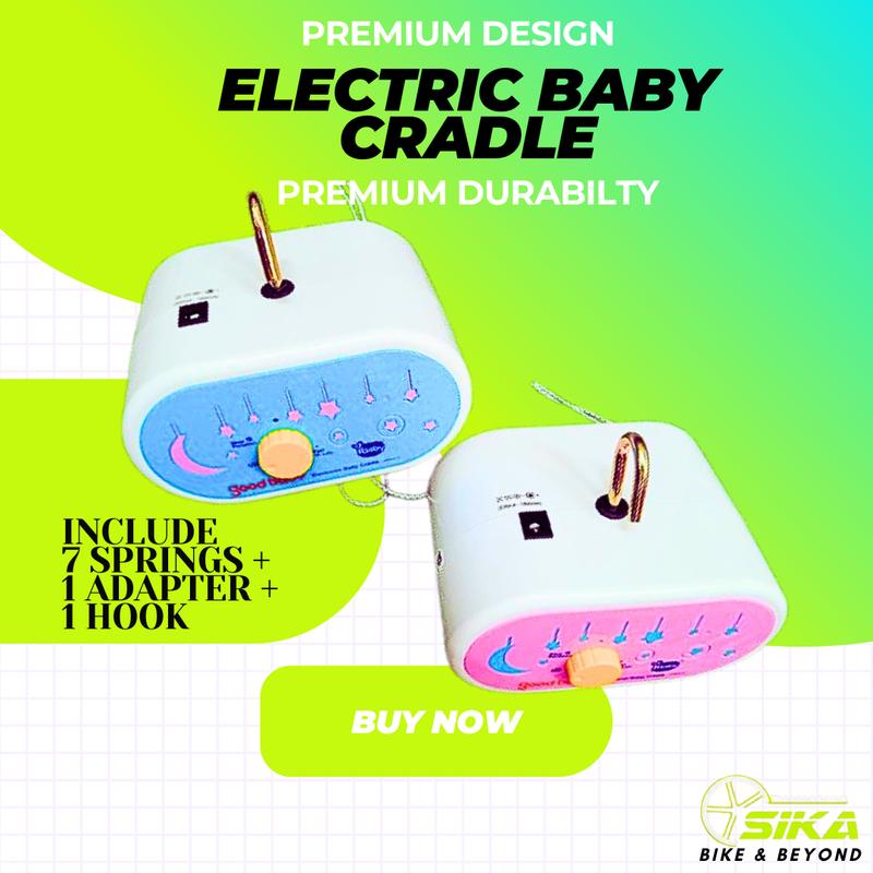 SIKA ELECTRIC BABY CRADLE PREMIUM QUALITY BUAIAN ELEKTRIK BAYI - TikTok ...