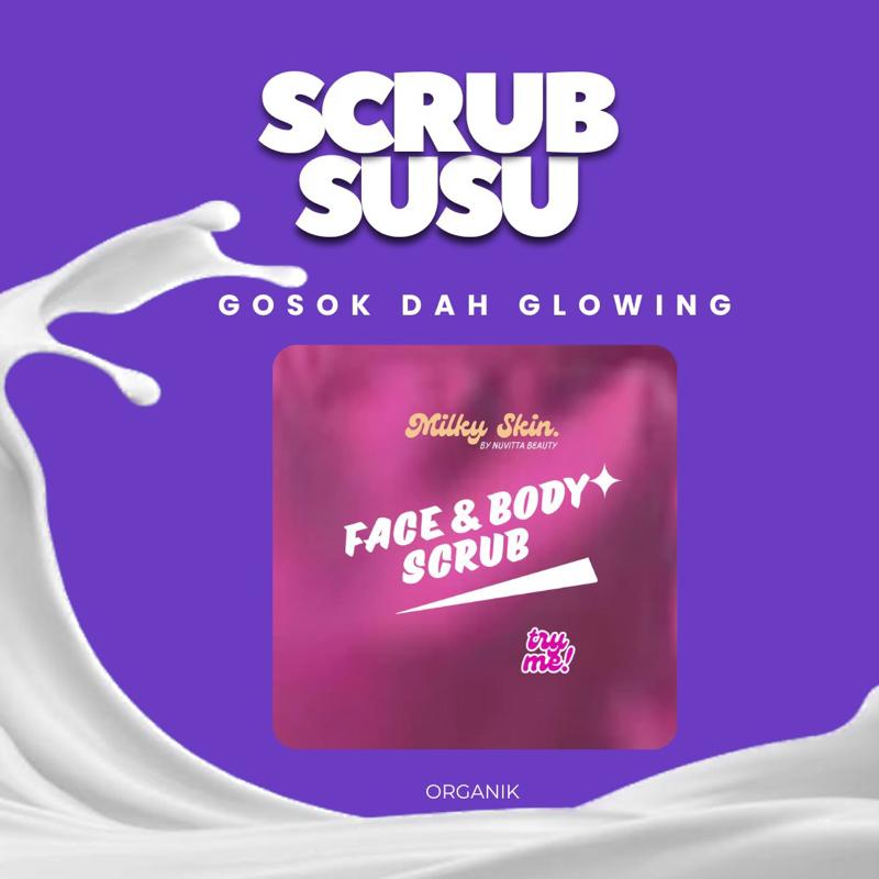 SCRUB ORGANIC BERASASKAN BERAS PULUT ASLI & SUSU BERUANG - TikTok Shop ...
