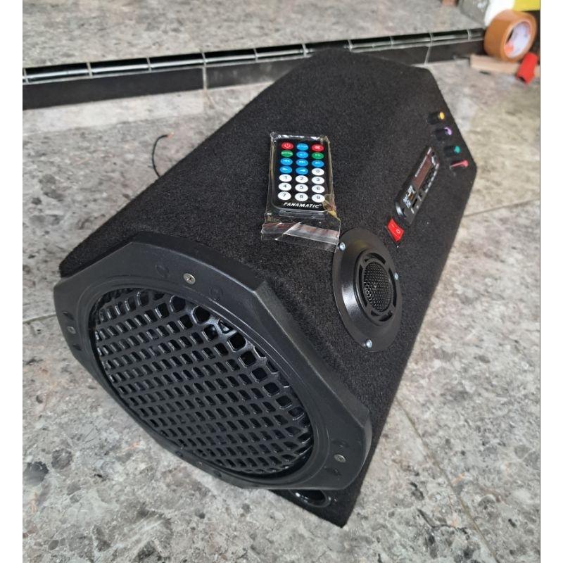 TERLARIS Speaker Aktif Mobil 12/24Volt 8 Inch Model Tabung Bluetooth ...