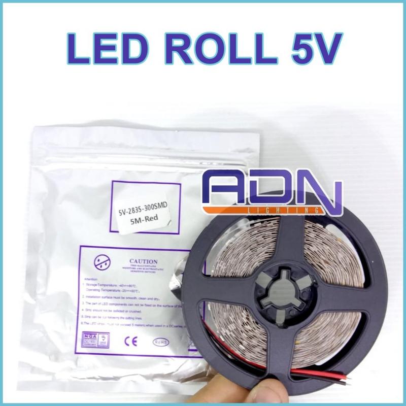 LED Strip Roll 2835 DC 5V USB 5 VOLT ADN PER 50cm - Shop | Tokopedia