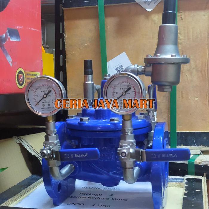 Jual Pressure Reducing Valve 2 " Inch PN16 / Pressure Relief Valve 16 ...