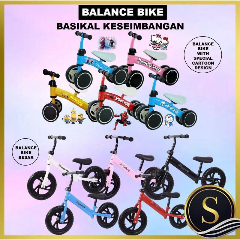 Baby Balance Bike For Big Kids Baby Walker Basikal Seimbang Balance ...