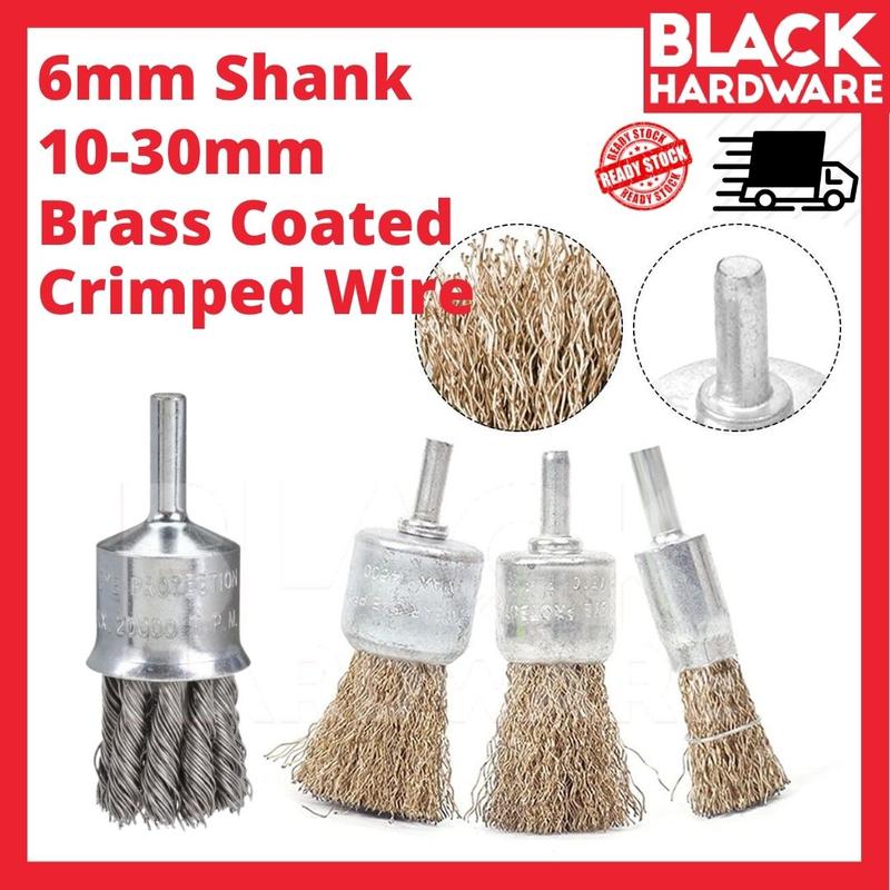 Black Hardware Berus Dawai Drill Brass Wire Brush Rust Burr Paint ...