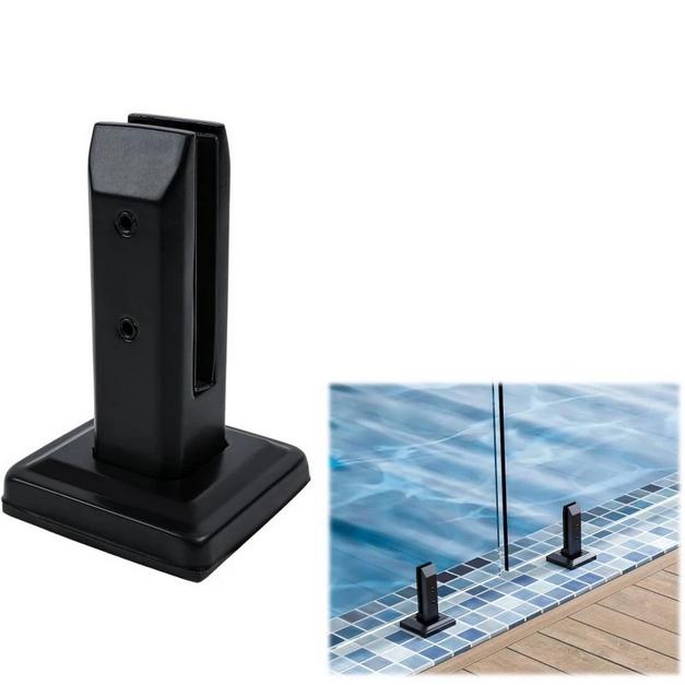 Jual Glass Clip Stainless Spigot Hitam – Klip Kaca Tanpa Bingkai ...