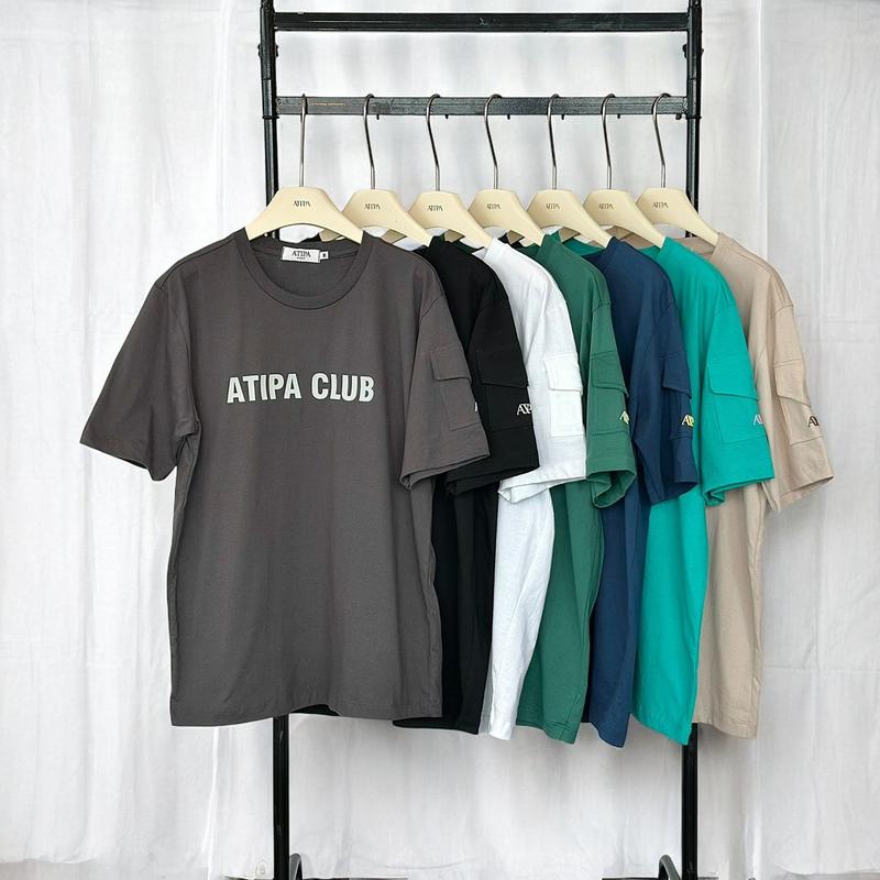 Atipa - Noxwear ATIPA CLUB เสื้อยืดโอเวอร์ไซส์ดีเทลกระเป๋าแขน - TikTok ...