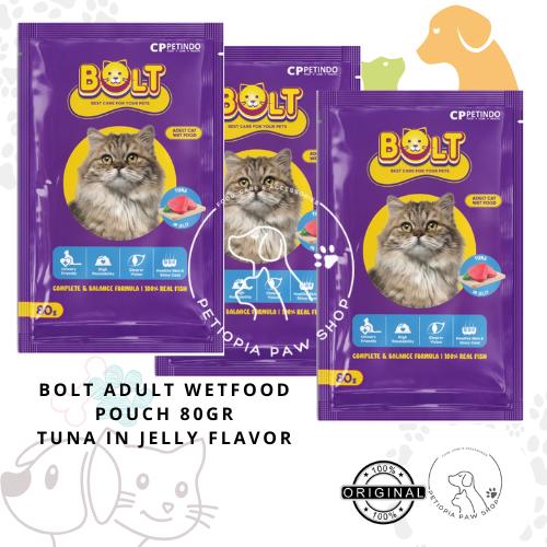 Bolt Adult Tuna Cat Wet Food (Pouch) 80g - Shop | Tokopedia