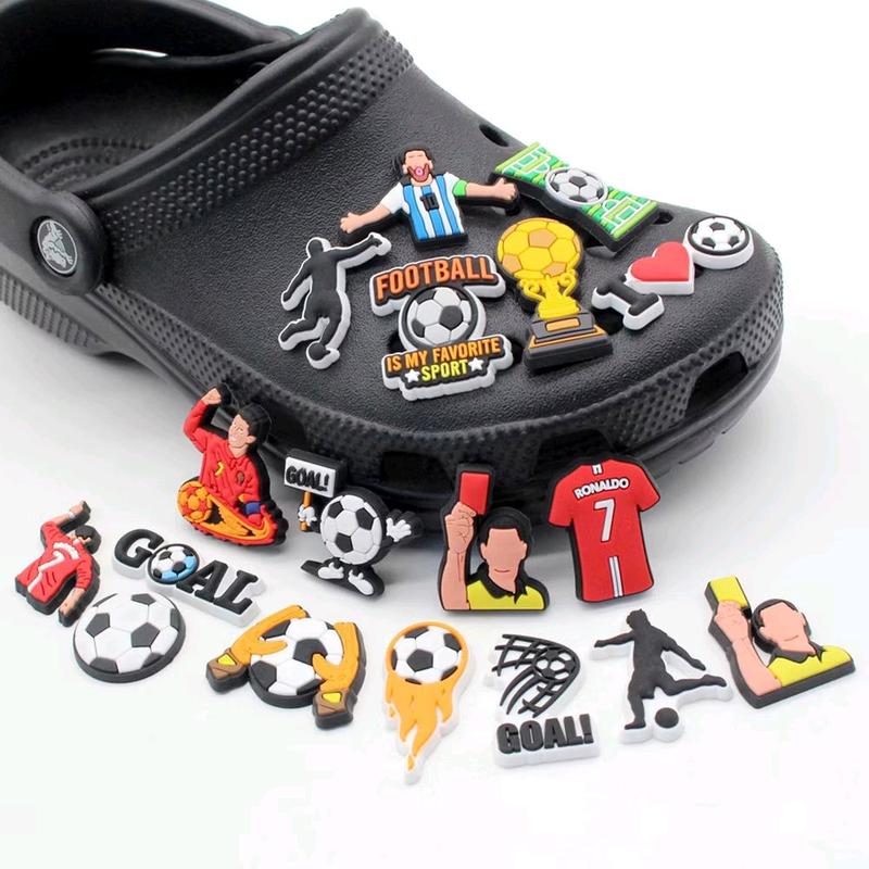 TERBARU AKSESORIS SANDAL JIBBITZ BOLA PIN CHARM KARAKTER VIRAL - Shop ...