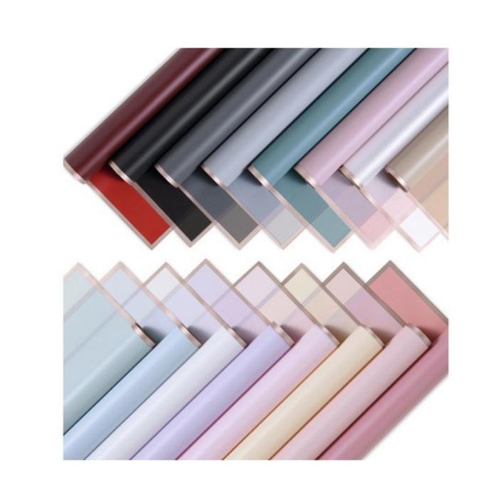 Jual [5 Lembar] Kertas Bucket Bunga Flower Wrap Paper List Gold ...