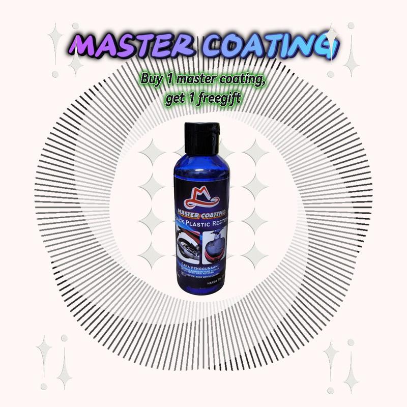Master Coating Black Plastic Restore Plastic Coating For Car - TikTok ...