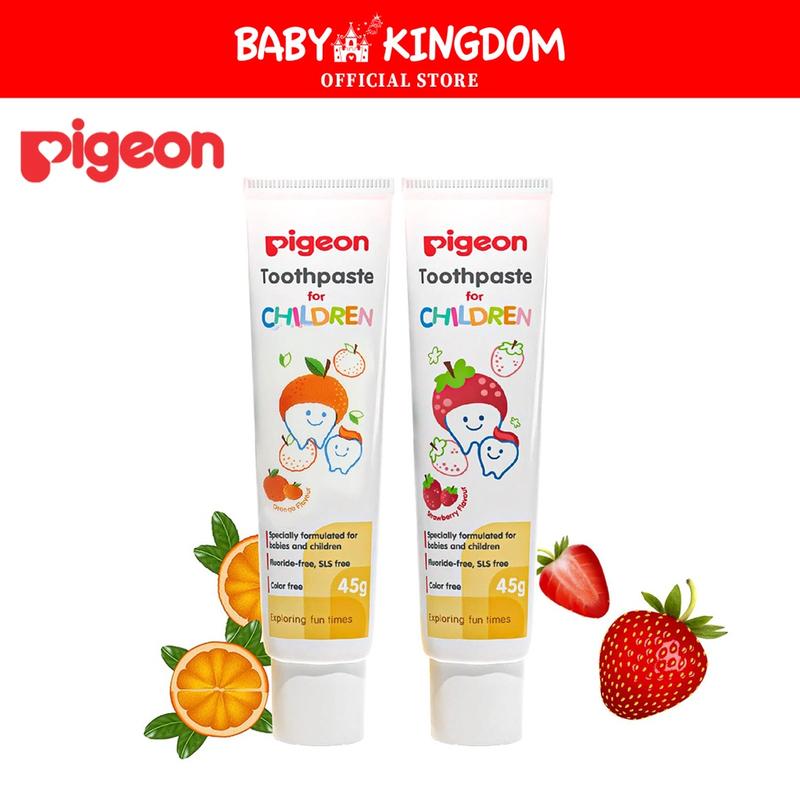 Pigeon Children Toothpaste (Strawberry/Orange) (Bundle of 2) - TikTok ...