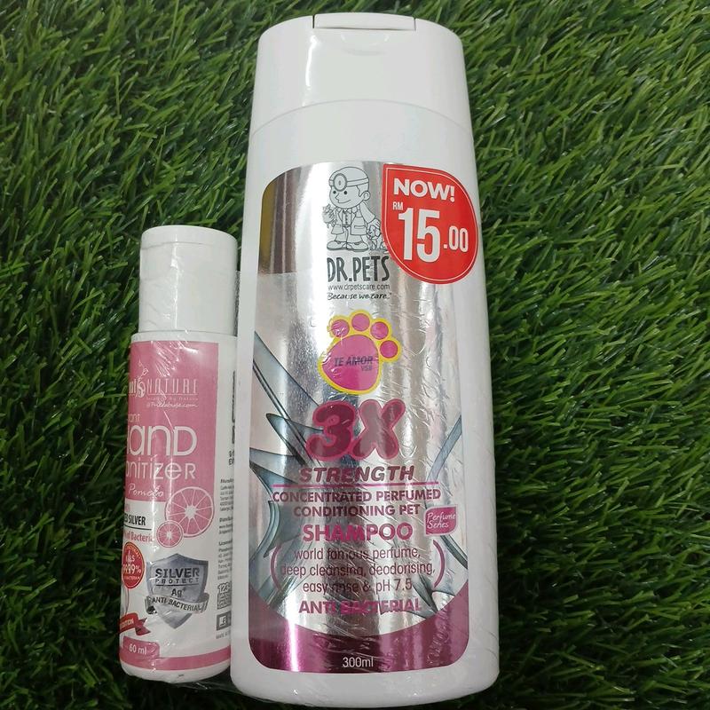 Dr.pets 3x strength concentrated perfume conditioning pet Shampoo ...