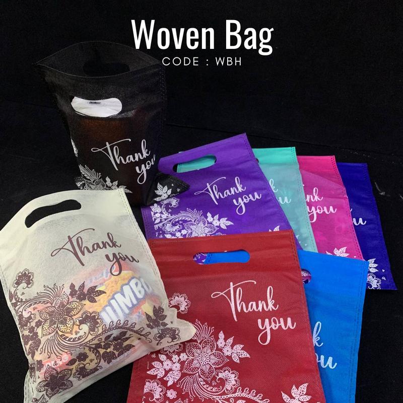 100Helai Beg Kain Murah | Bag Goodies | Non woven Goodies Ba - TikTok ...