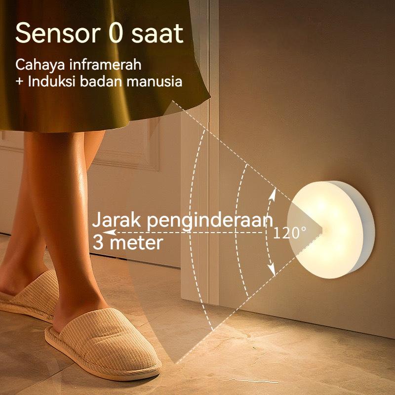 Home lampu Malam Induksi Pintar, Badan Manusia, Saiz Mini Lighting ...