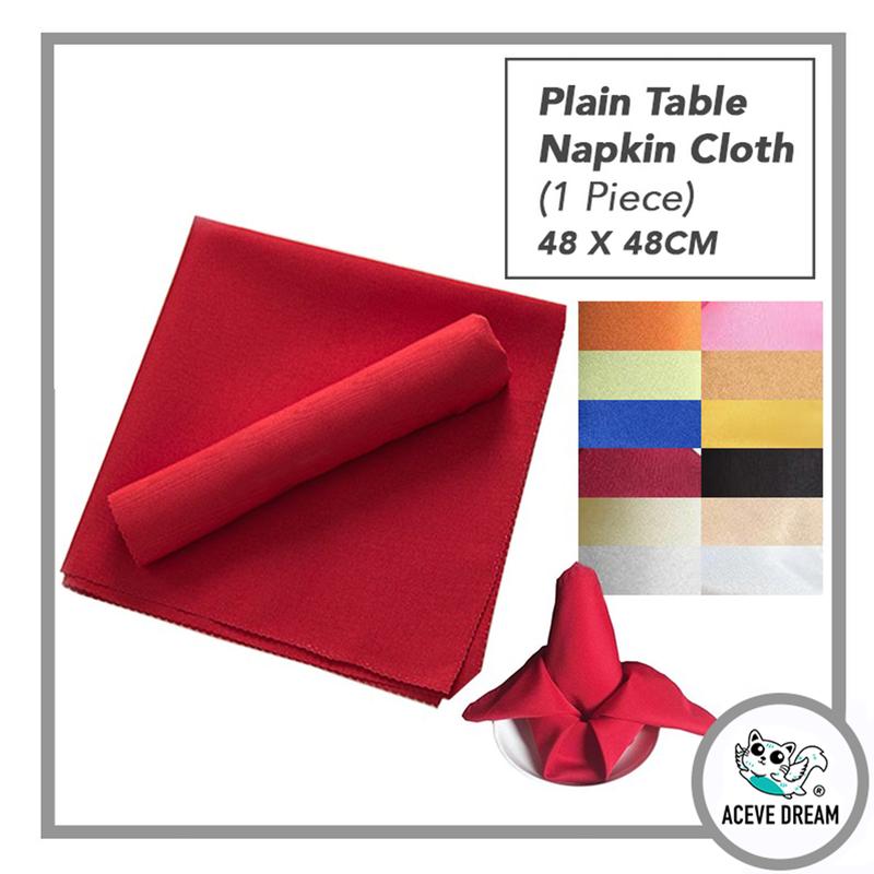 Kain Napkin Meja, Polos dan Berwarna-warni, ACEVE DREAM, Sto - TikTok ...