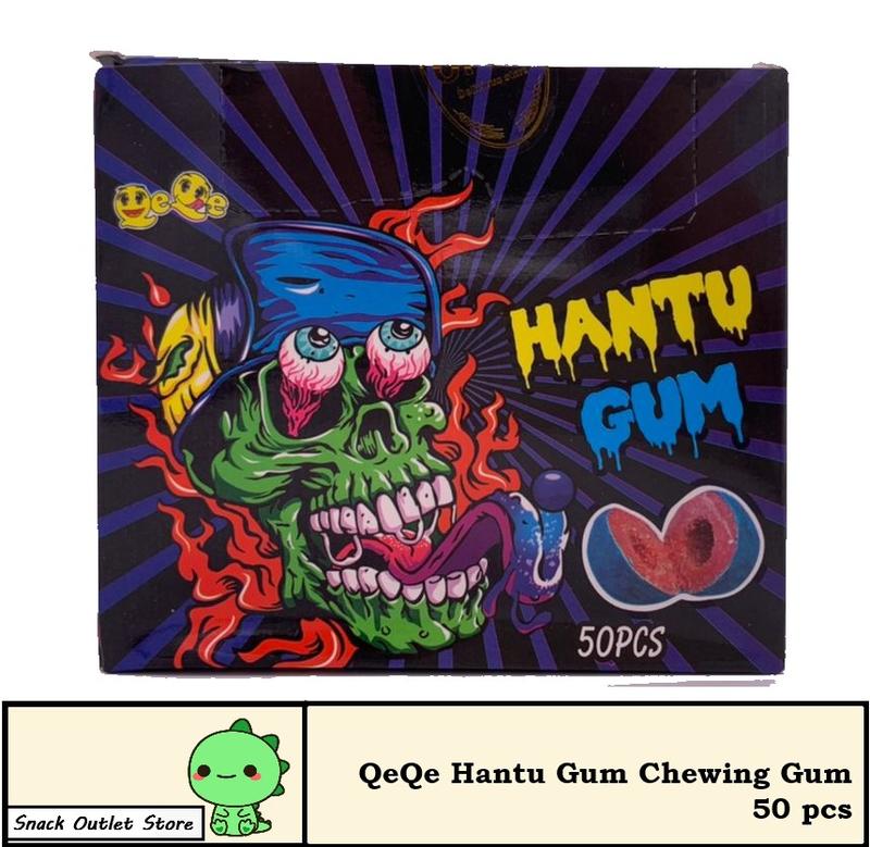 [Stok Sedia] (Halal) QeQe Hantu Gum Chewing Gum 50pcs - TikTok Shop ...