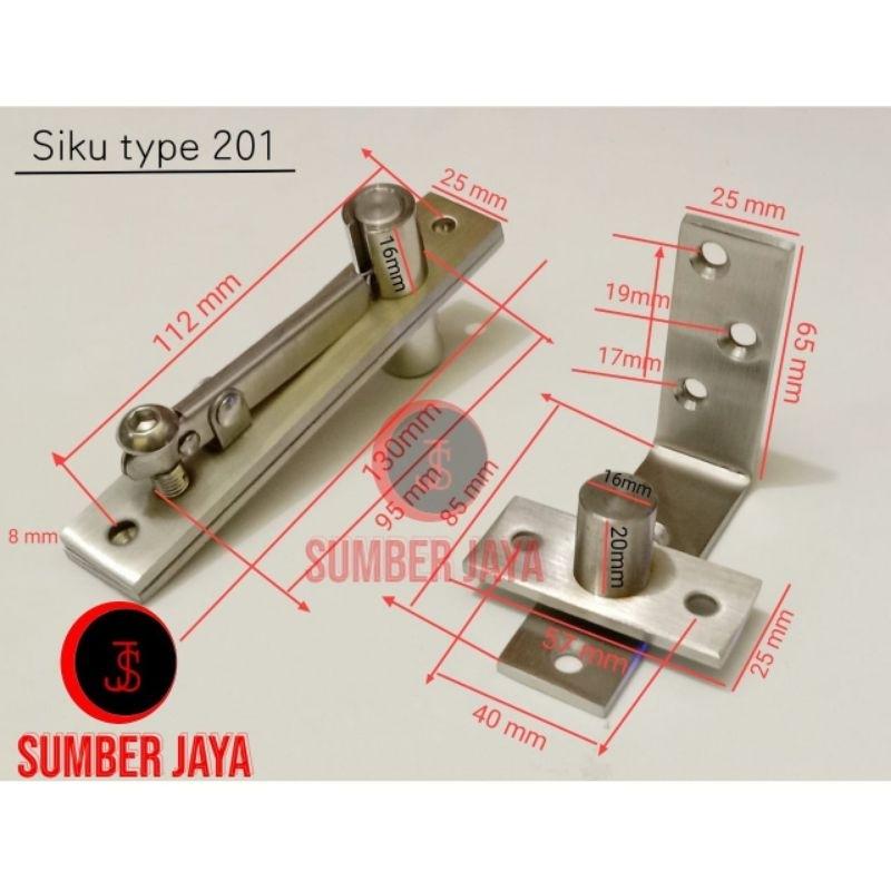 Engsel Pivot Pintu Rumah Baja Tahan Karat 100Kg - Shop | Tokopedia