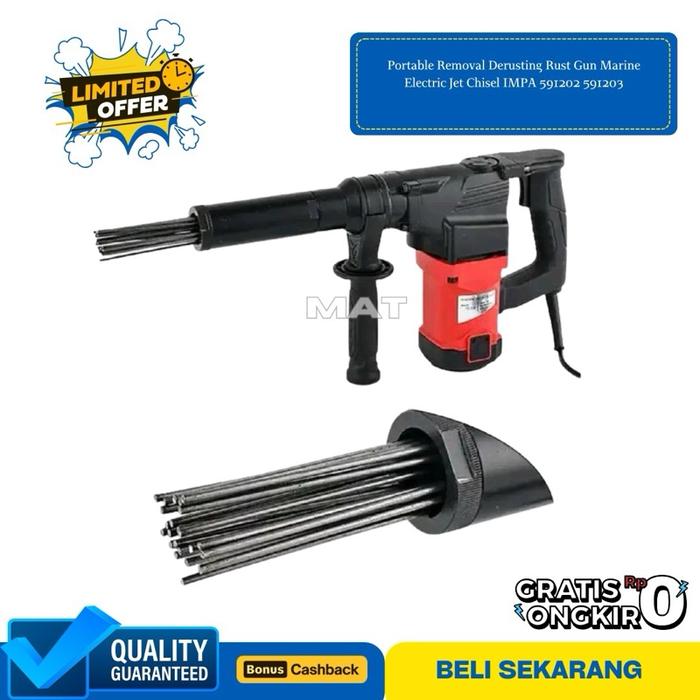 Jual Marine Electric Jet Chisel | Portable Rust Remover Gun | IMPA Code ...