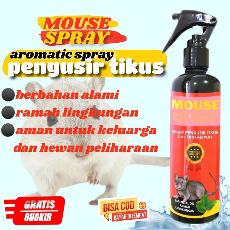 MOUSE SPRAY Pengusir Tikus Ramah Lingkungan Cair Anti Tikus Spray ...