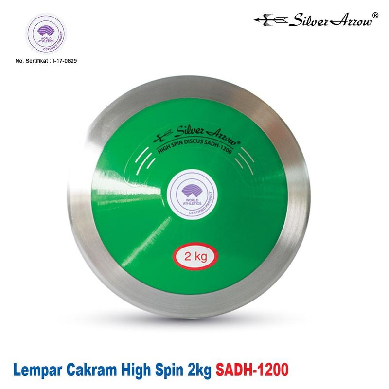 Cakram High Spin 2 Kg SADH-1200-Silver Arrow - Shop | Tokopedia