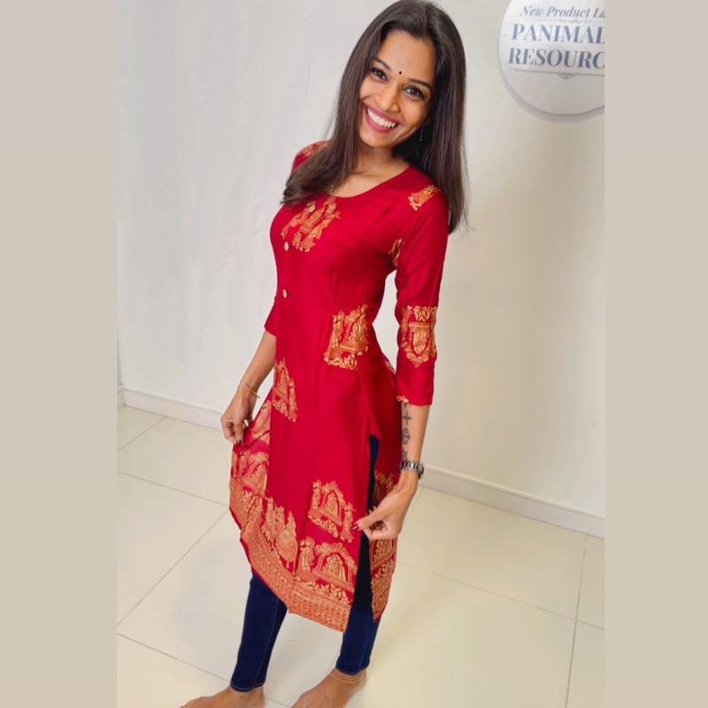 Alpha Queen Pallaku Kurthi (Premium Rayon) - TikTok Shop Malaysia