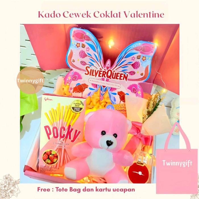 Promo Hadiah Cewek Kado Valentine Cokelat Giftbox Pacar Anniversary ...